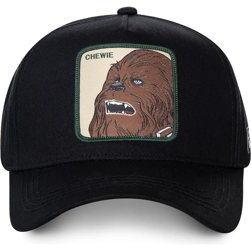 Capslab Curved Brim Chewbacca CHE3 Star Wars Snapback Cap schwarz ...