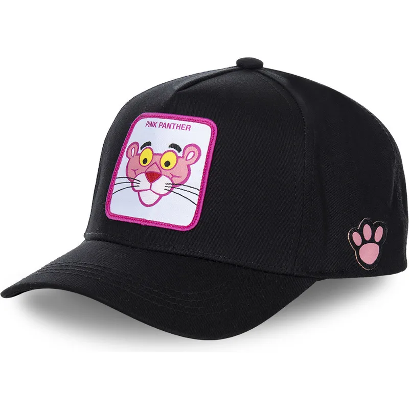 Capslab Curved Brim The Pink Panther PANT3 Snapback Cap schwarz ...