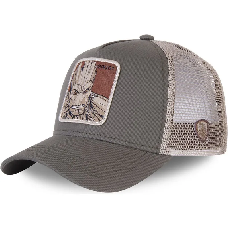 Gorra Trucker Grün Groot GRO3 Marvel Comics von Capslab: Caphunters.de