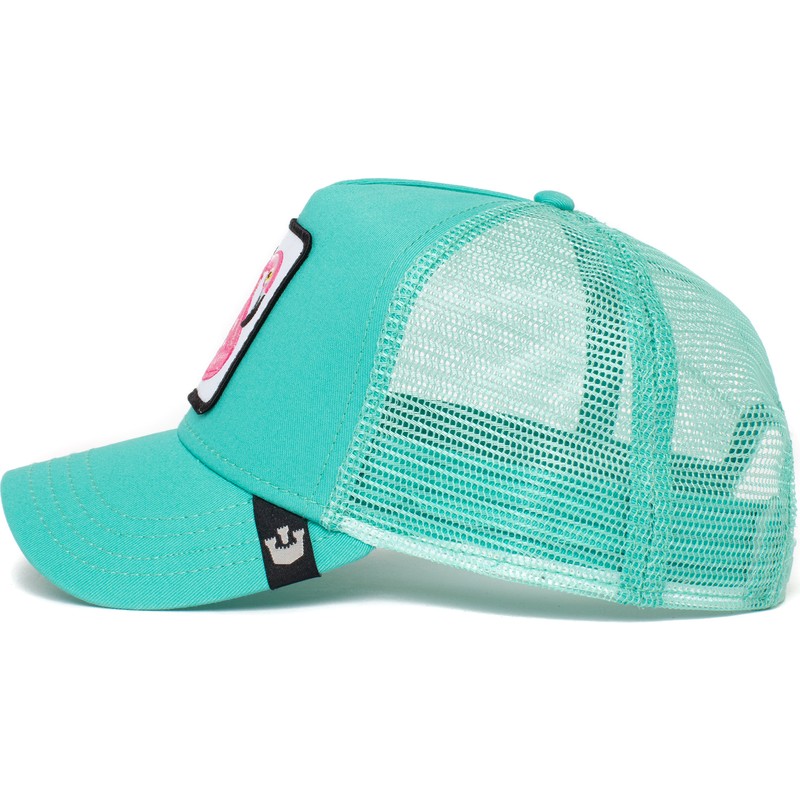 Goorin Bros. Flamingo Floater Upper Decker The Farm Blue Trucker Hat ...
