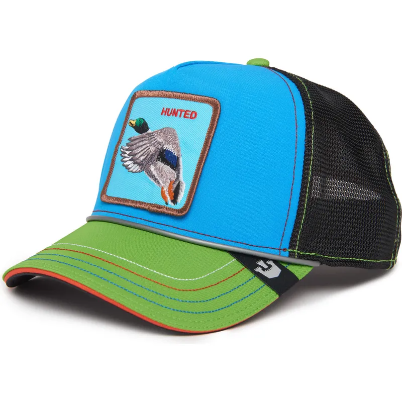 Gorra Trucker Blau, Schwarz und Entengrün Hunted Get the Zapper Insert ...
