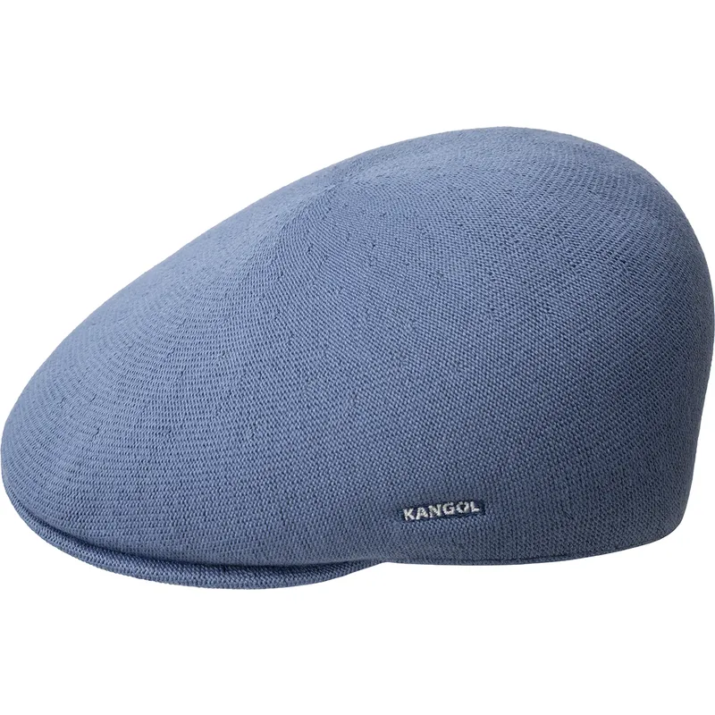 Baskenmützen blau Bamboo 507 Denim Blue von Kangol: Caphunters.de